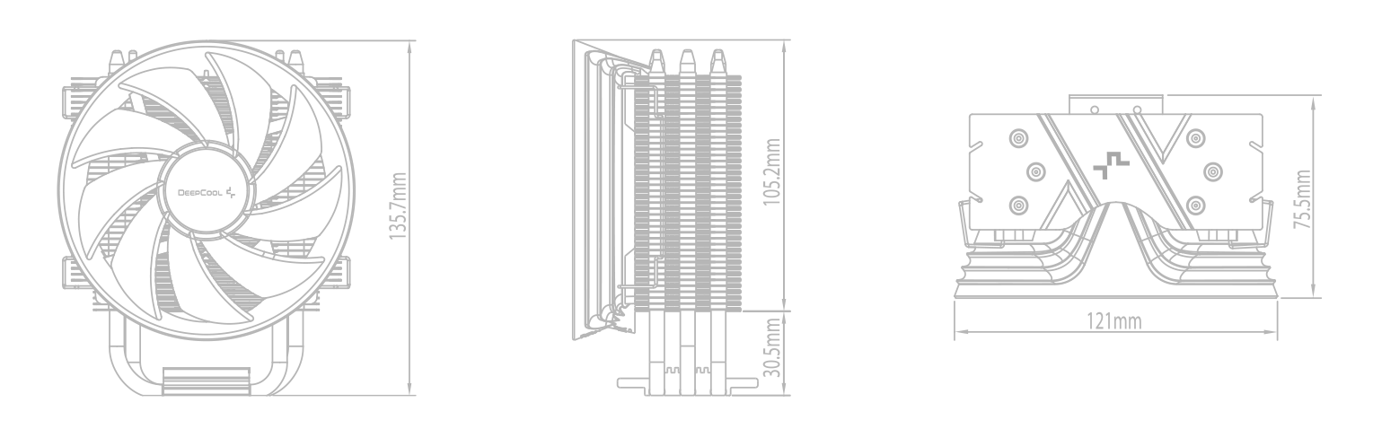 DeepCool-GAMMAXX 300