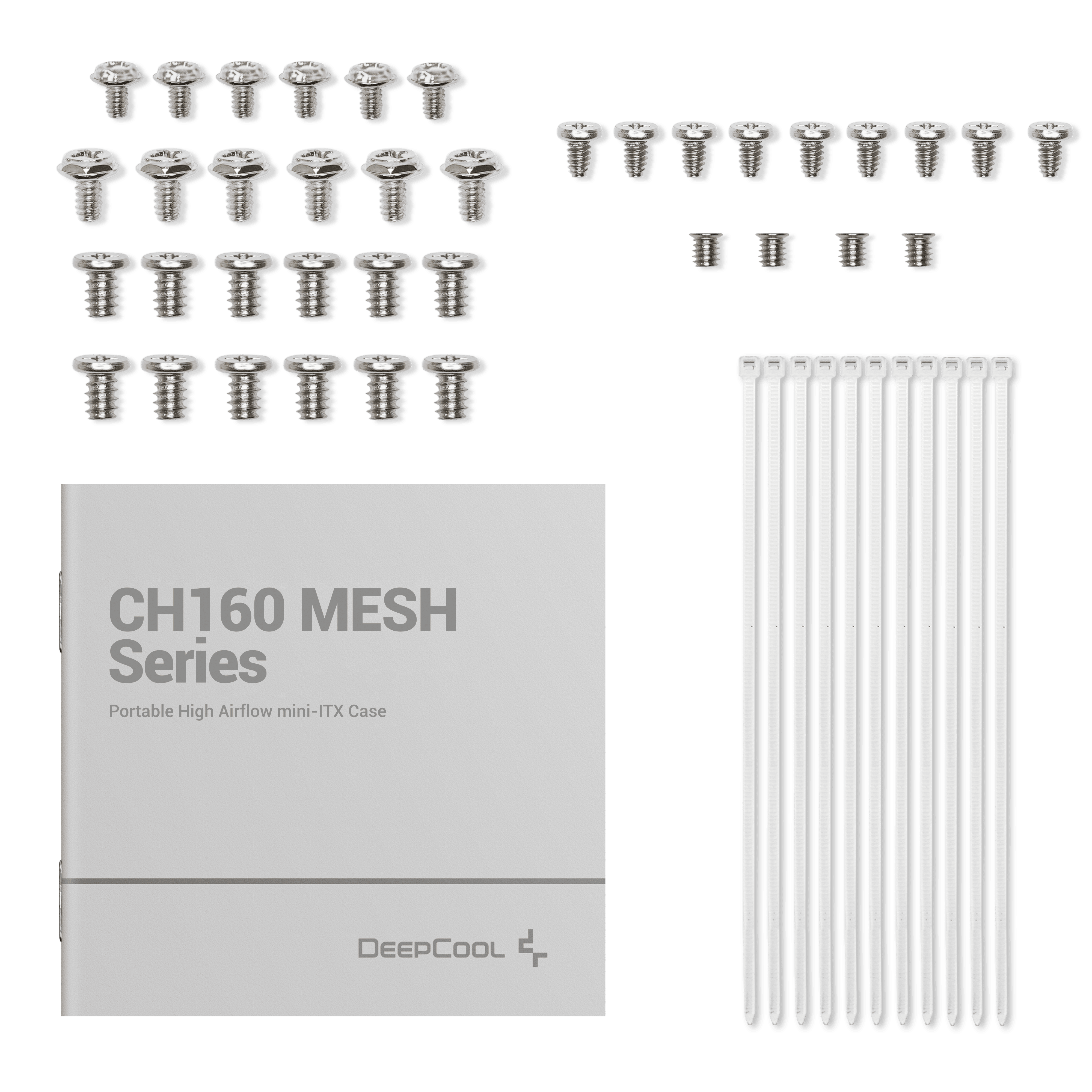 CH160 MESH WH - DeepCool